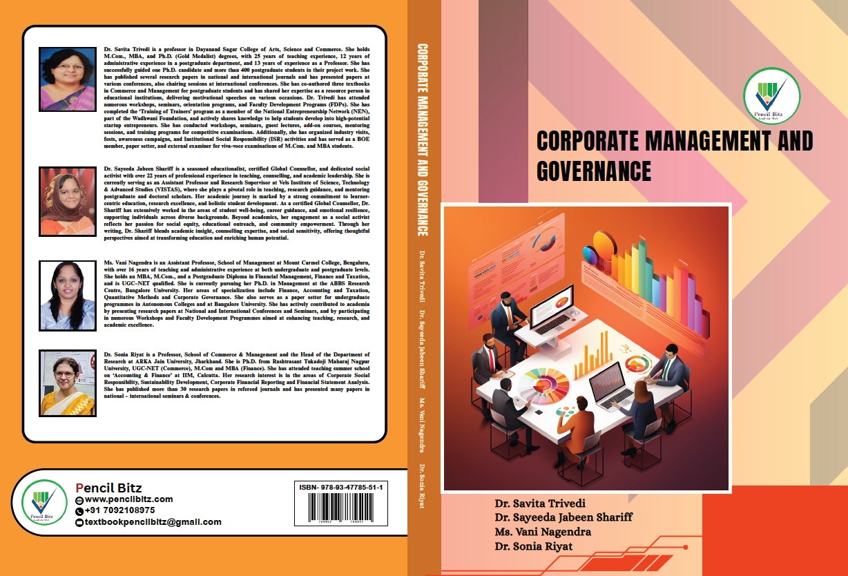 Corporate Management and Governance | Pencil Bitz Book