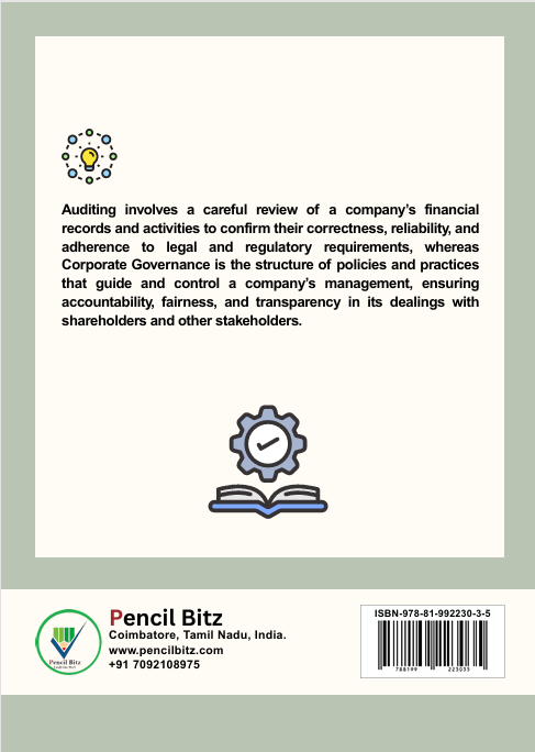 Auditing and Corporate Governance | Pencil Bitz Book