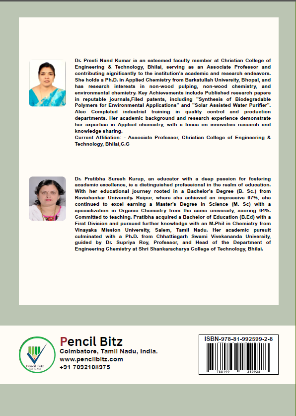 Environmental Chemistry | Pencil Bitz Book